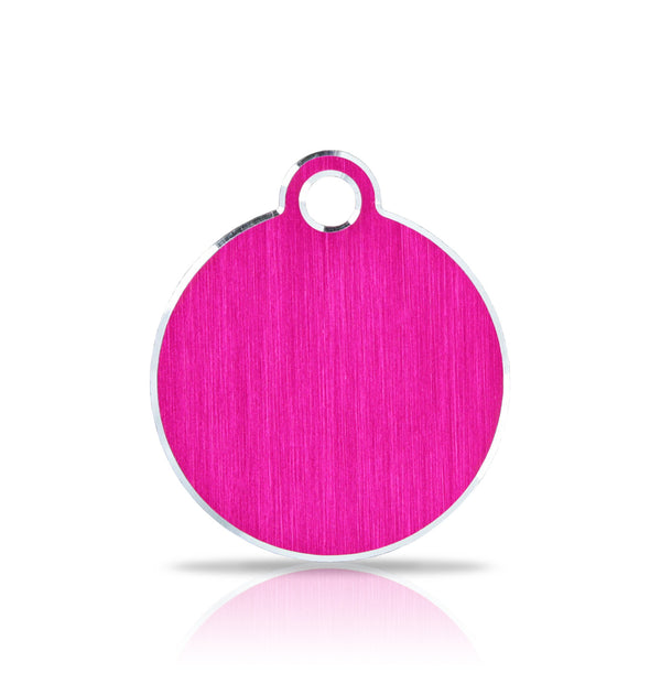 TaggIT Engraving Hi-Line Pink Small Disc iMarc Pet Engraving Tag